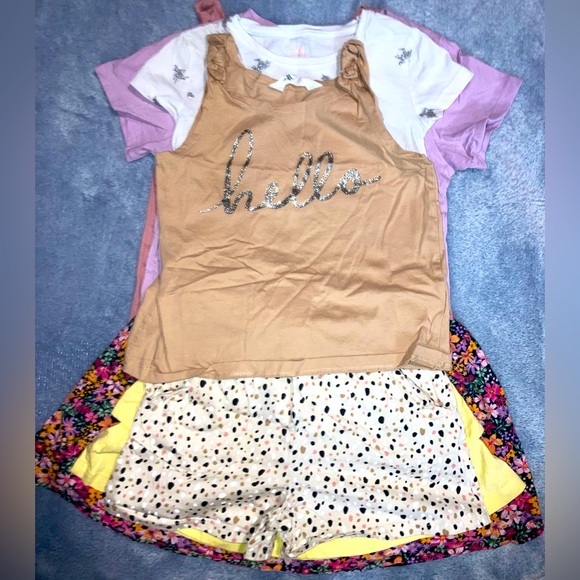 H&M | Matching Sets | Girls Hm 4 Outfits Set Size 5t6 | Poshmark